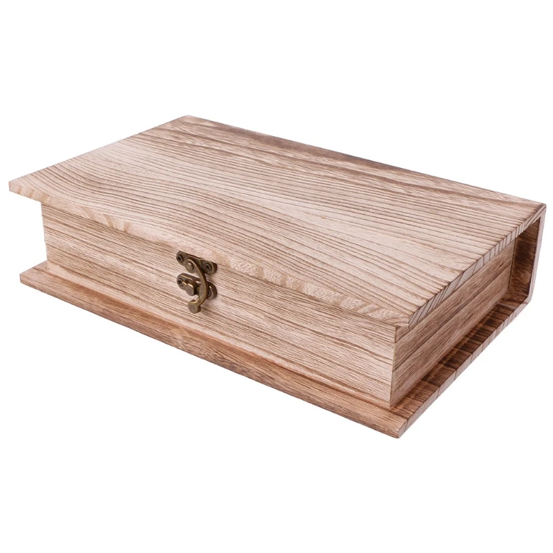 Wooden Hinged Lockable Jewelry Box | Free Shipping!